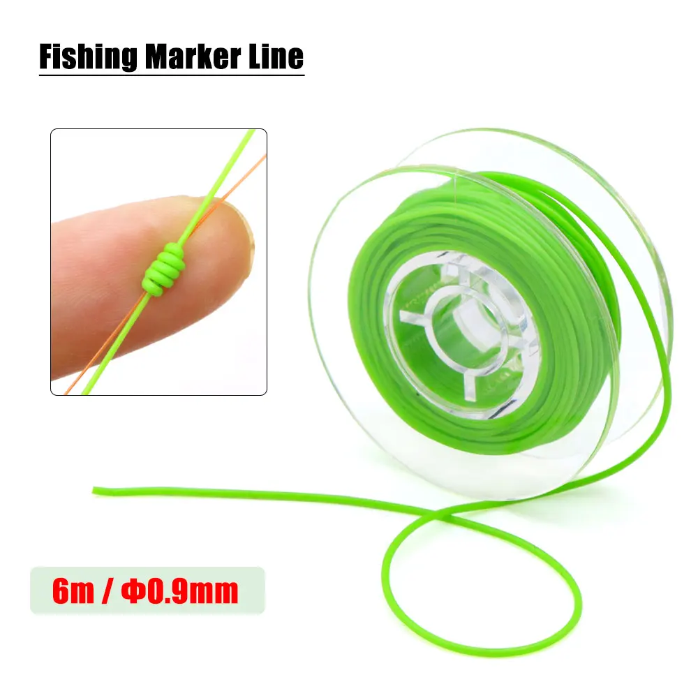 6m-Fishing-Marking-Line-mulinello-da-pesca-Nylon-Line-Marker-elastico ...
