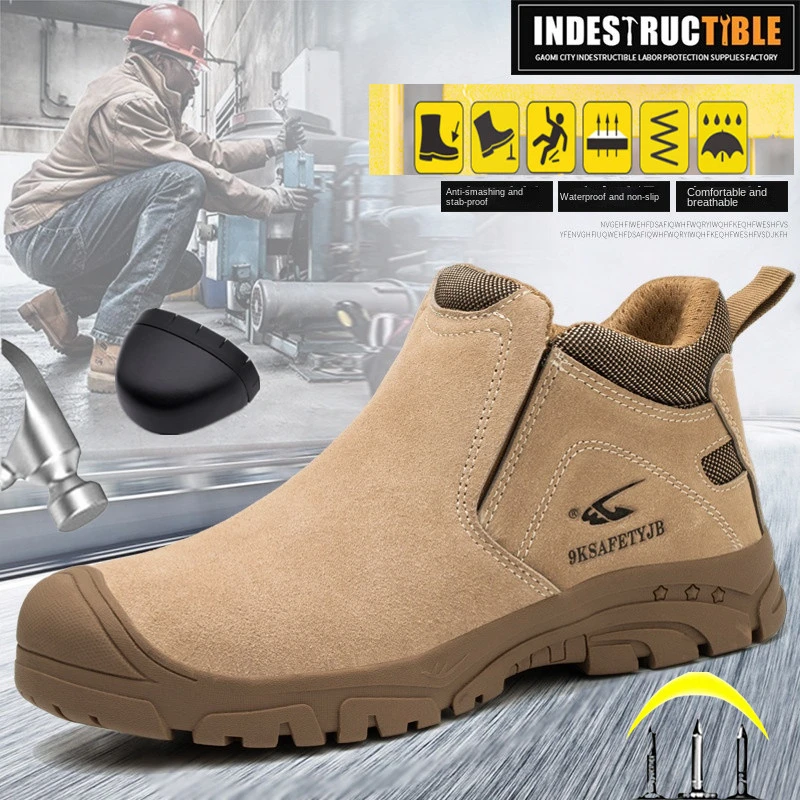 Unisex-Work-safety-shoes-electric-welding-steel-toe-cap-anti-smashing ...