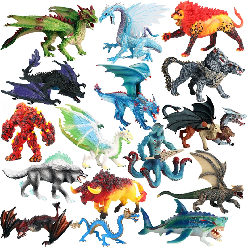New-Mythical-Animal-Original-Savage-Dinosaur-Simulation-Dragon-Devil ...