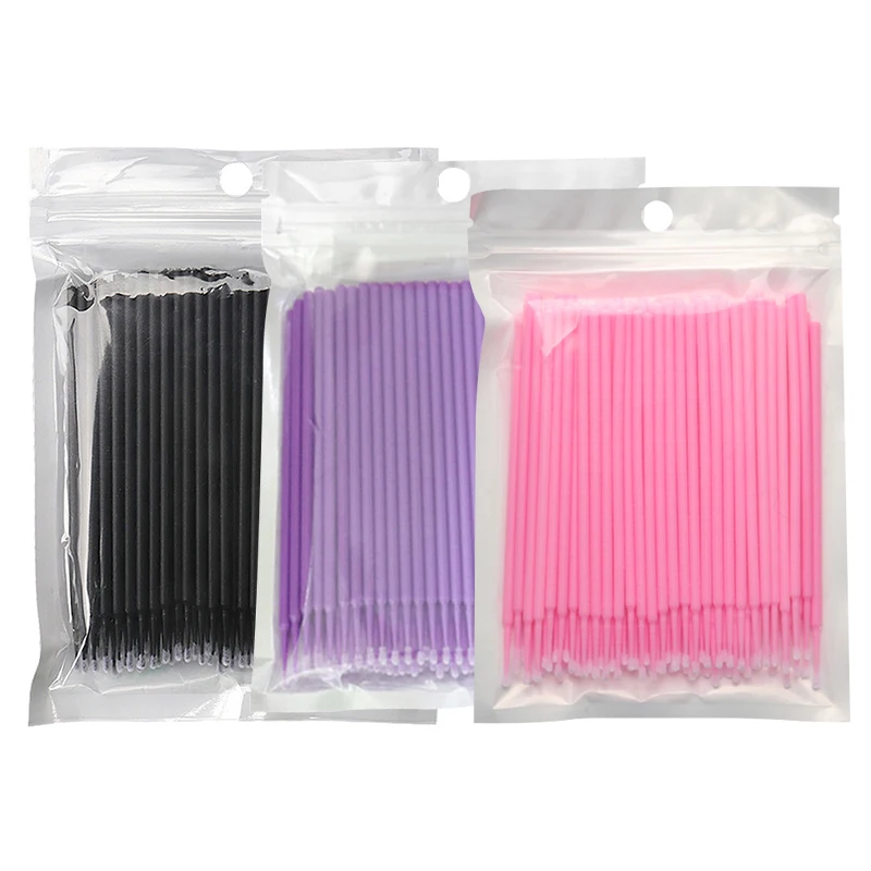 Winky-Beauty-100-200pcs-Micro-Brushes-Cotton-Swab-Eyelash-Extension ...
