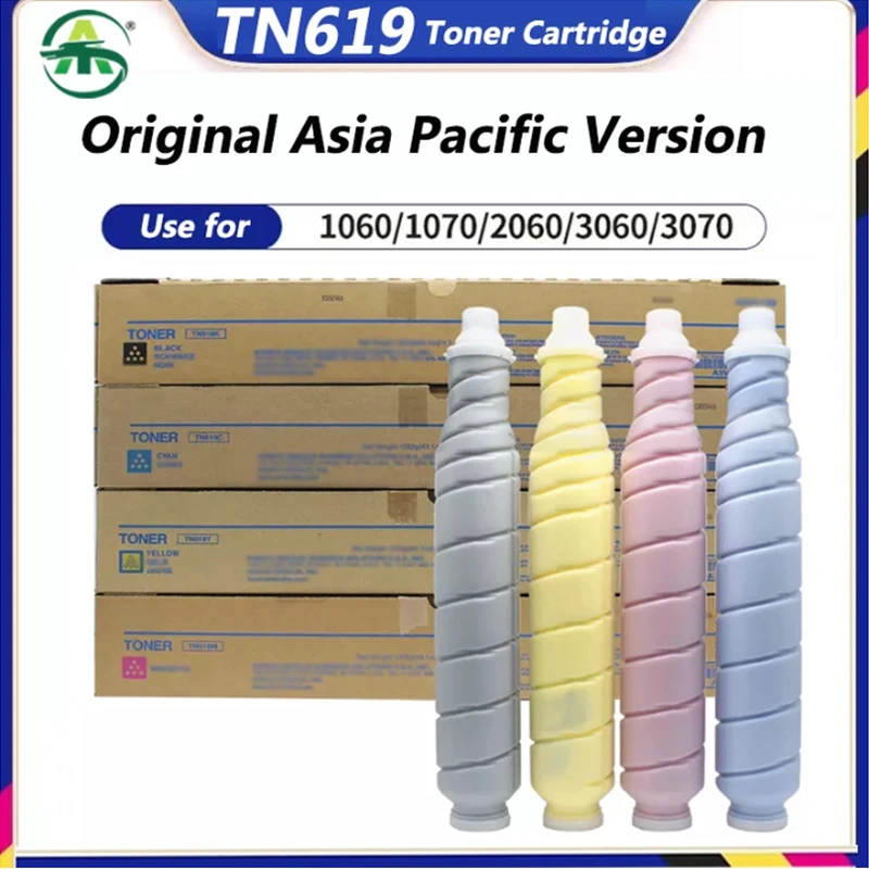 4PC-Set-Original-TN619-C1060-C1070-Toner-Cartridge-For-Konica-Minolta-C2060-C2070-C3070-C3080 ...