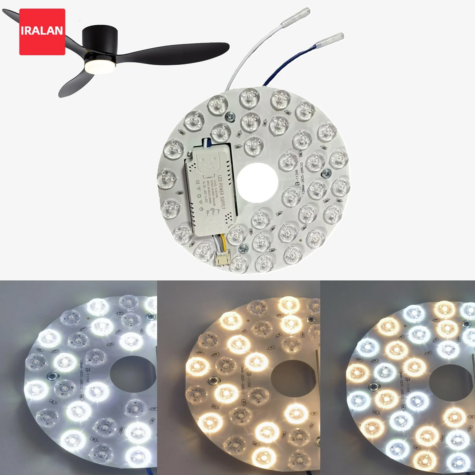 LED Ceiling Light Replacement Board: The Real Solution for Flickering ...