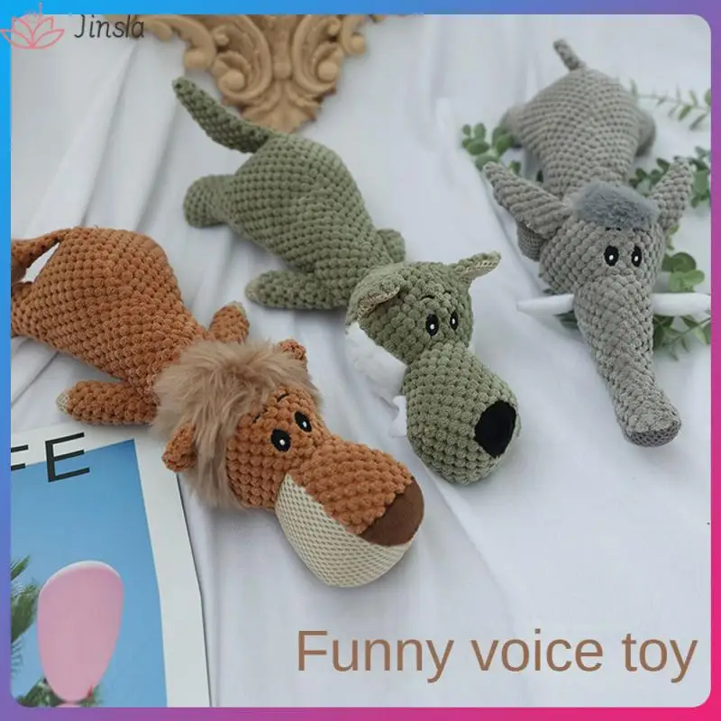 New-Cartoon-Animal-Squeaking-Dog-Toys-And-Relieve-Boredom-Fashionable ...