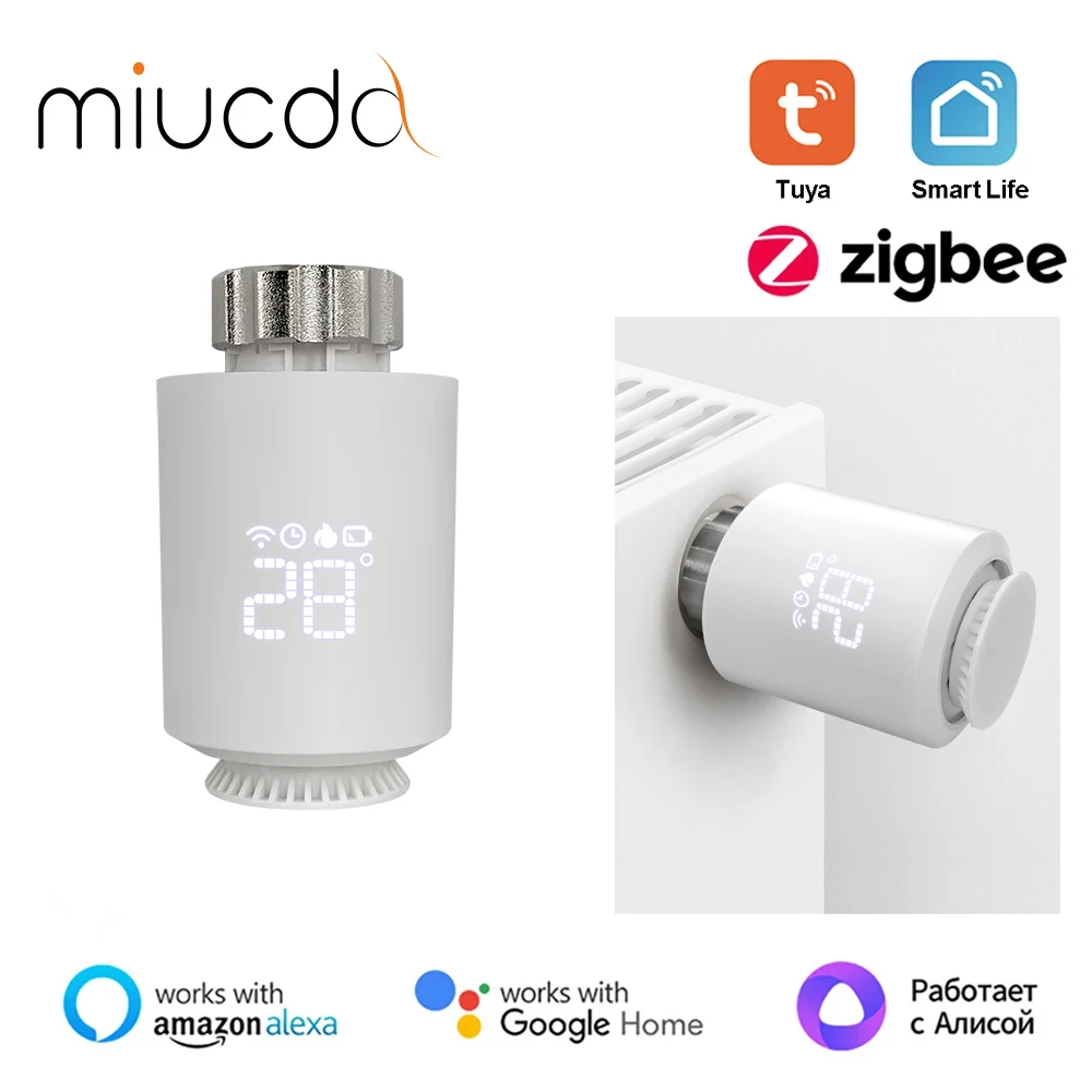 MIUCDA-Tuya-ZigBee-TRV-Thermostatic-Radiator-Valve-Radiator ...