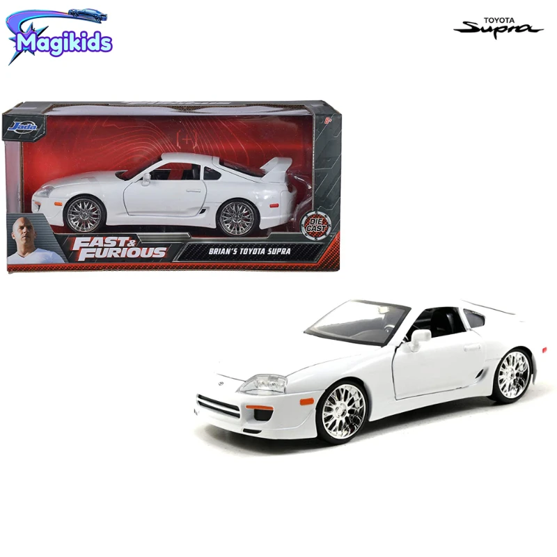1-24-Fast-and-Furious-Brian-1995-Toyota-Supra-Collectible-Figures ...