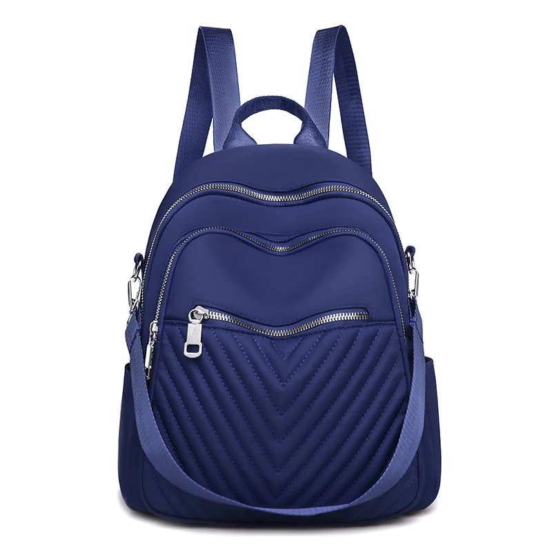 Fashion-Multi-pockets-Women-s-Backpack-Casual-Girl-s-Small-Daypack ...