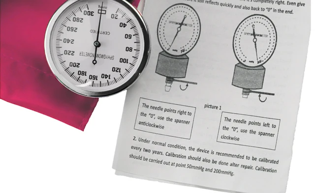 Pink Sphygmomanometer