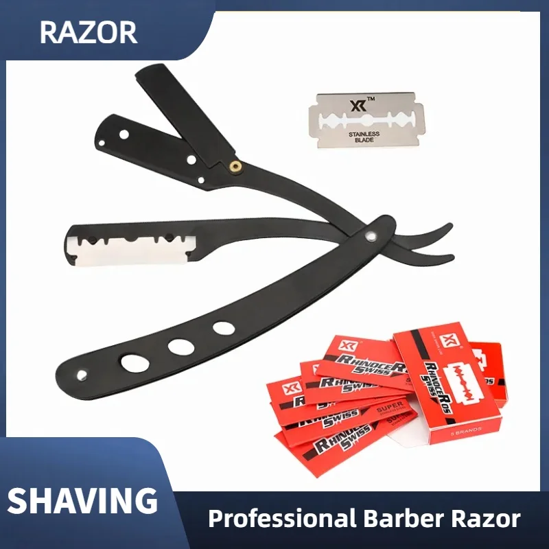 New-Professional-Barber-Razor-Men-s-Shaver-Folding-Shaving-Straight ...