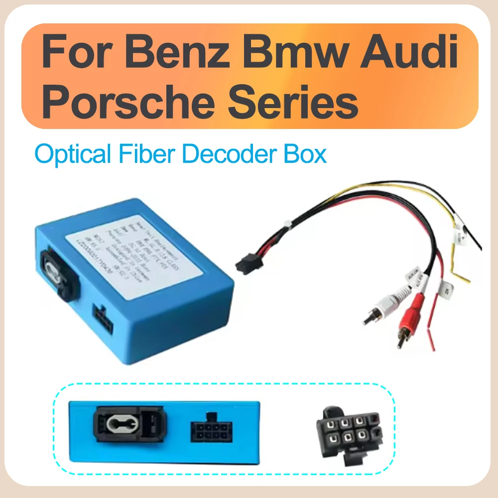 Car-Stereo-Radio-Optical-Fiber-Decoder-Most-Box-for-Mercedes-Benz-ML-R ...