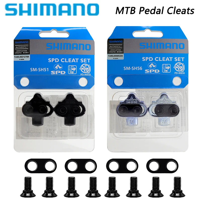 SHIMANO-SH51-SH56-Bike-Cleats-System-Single-Release-Mtb-Cleats-Fit-MTB ...