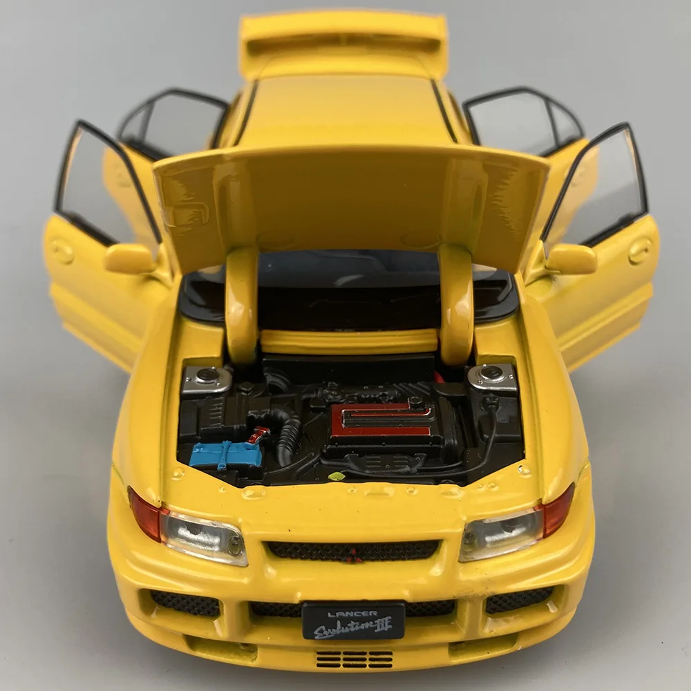 Evolution Car Yellow