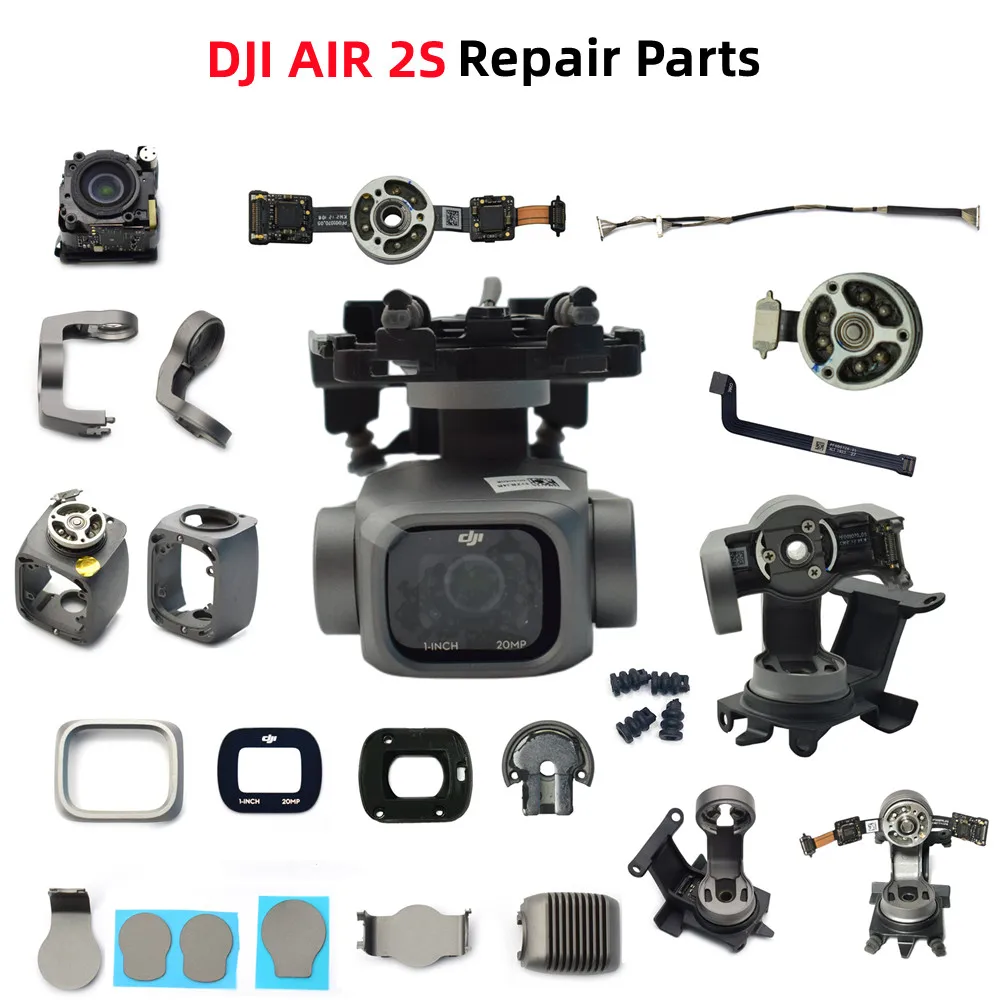 Original-Parts-for-DJI-Air-2S-Drone-Gimbal-Housing-Camera-Frame-Lens-YR ...