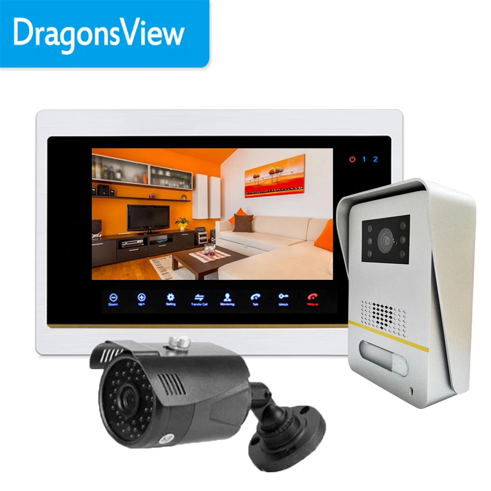 Dragonsview-7-Inch-Video-Door-Phone-Doorbell-Camera-Wired-Video ...