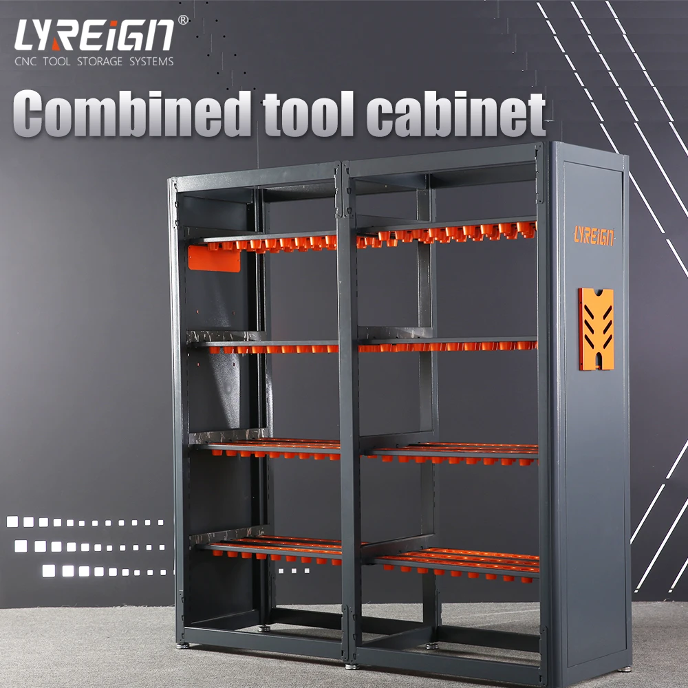 LYREIGN CNC Tool Holder Storage cart CNC Tool Storage cabinets CNC Tool ...