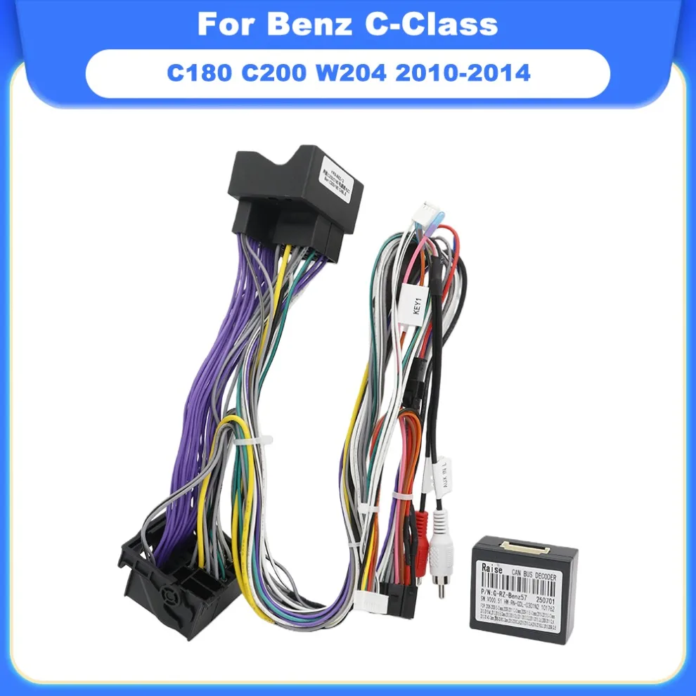 Adaptador Canbus Android de 16 pines para Benz Clase C C180 C200 W204 ...