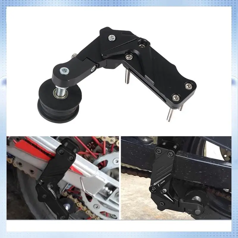NEW-Motorcycle Universal Chain Adjuster With Wide Chain Tensioning ...