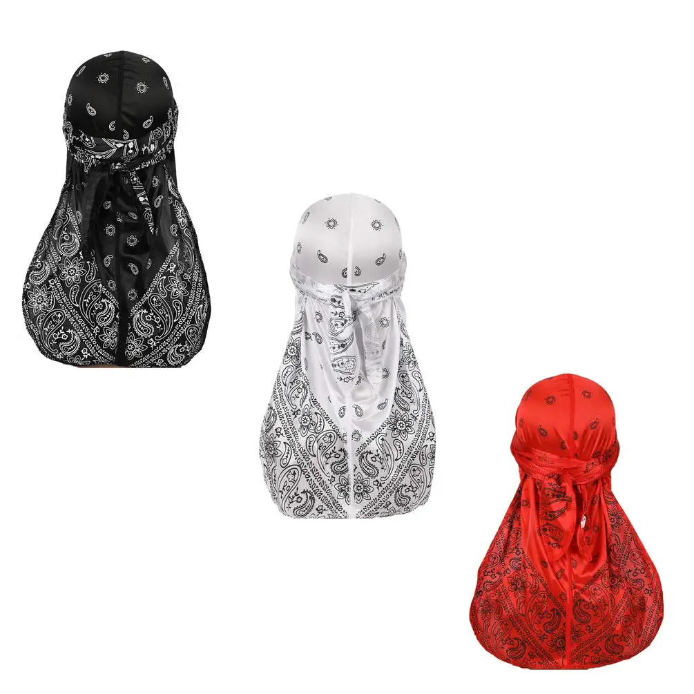 Silky Durag Men Waves | Durag Bandana Men | Durag Bandana Color ...