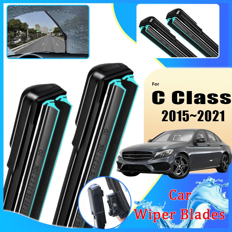 Car Wiper Blade For Mercedes Benz C Class W205 2015~2021 C180 C200 C220 ...