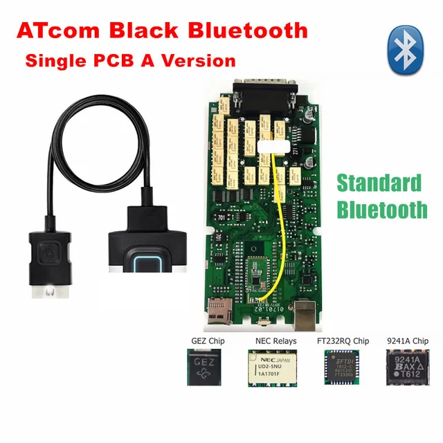 Single A+ VD150 2021.11 Multidiag Pro+ VD 150 Single PCB Board TCS Pro ...