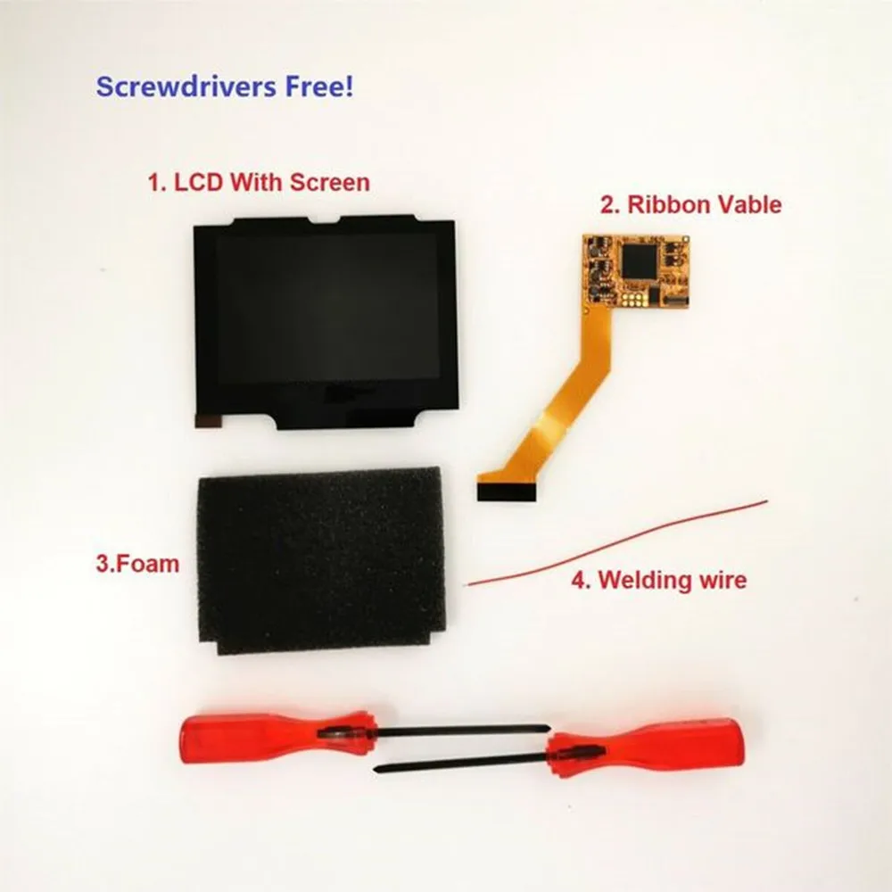 GBA-SP-Screen-Ribbon-Cable-V2-10-Levels-High-Backlight-Game-Boy-Advance ...