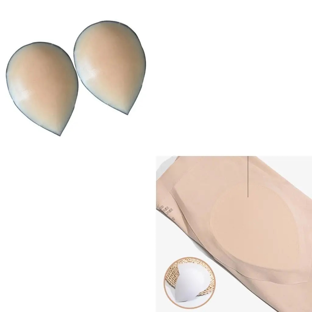 Y3NE 2Pieces Silicone Hip Pads Thigh Enhancer Pads Body Shaper for ...