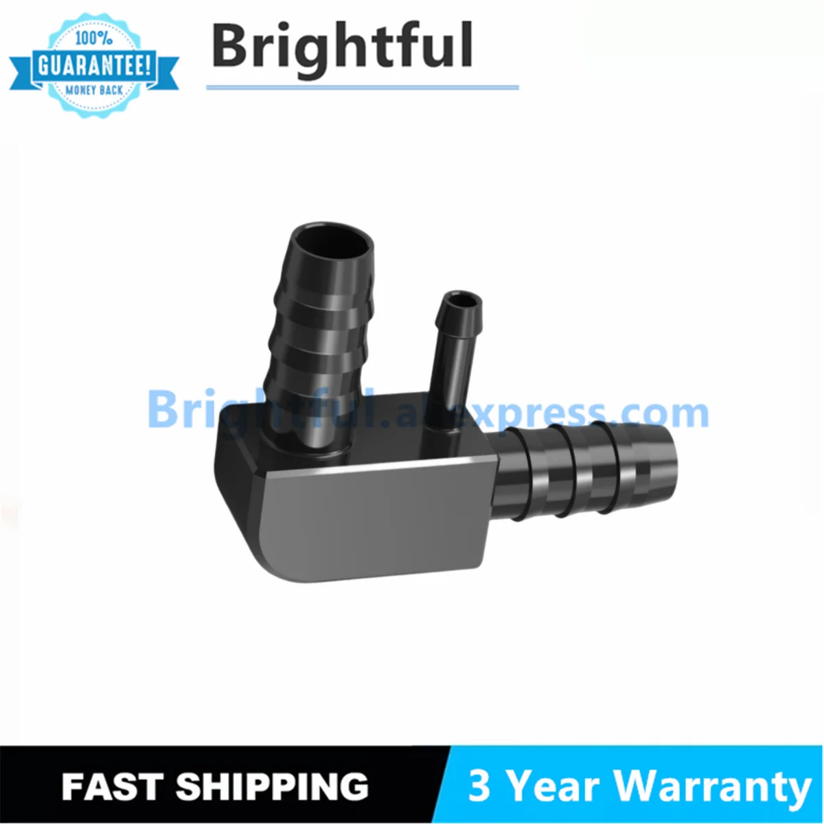 Conector F de manguera de vacío de aluminio EPAA01G129K 13327503677 ...