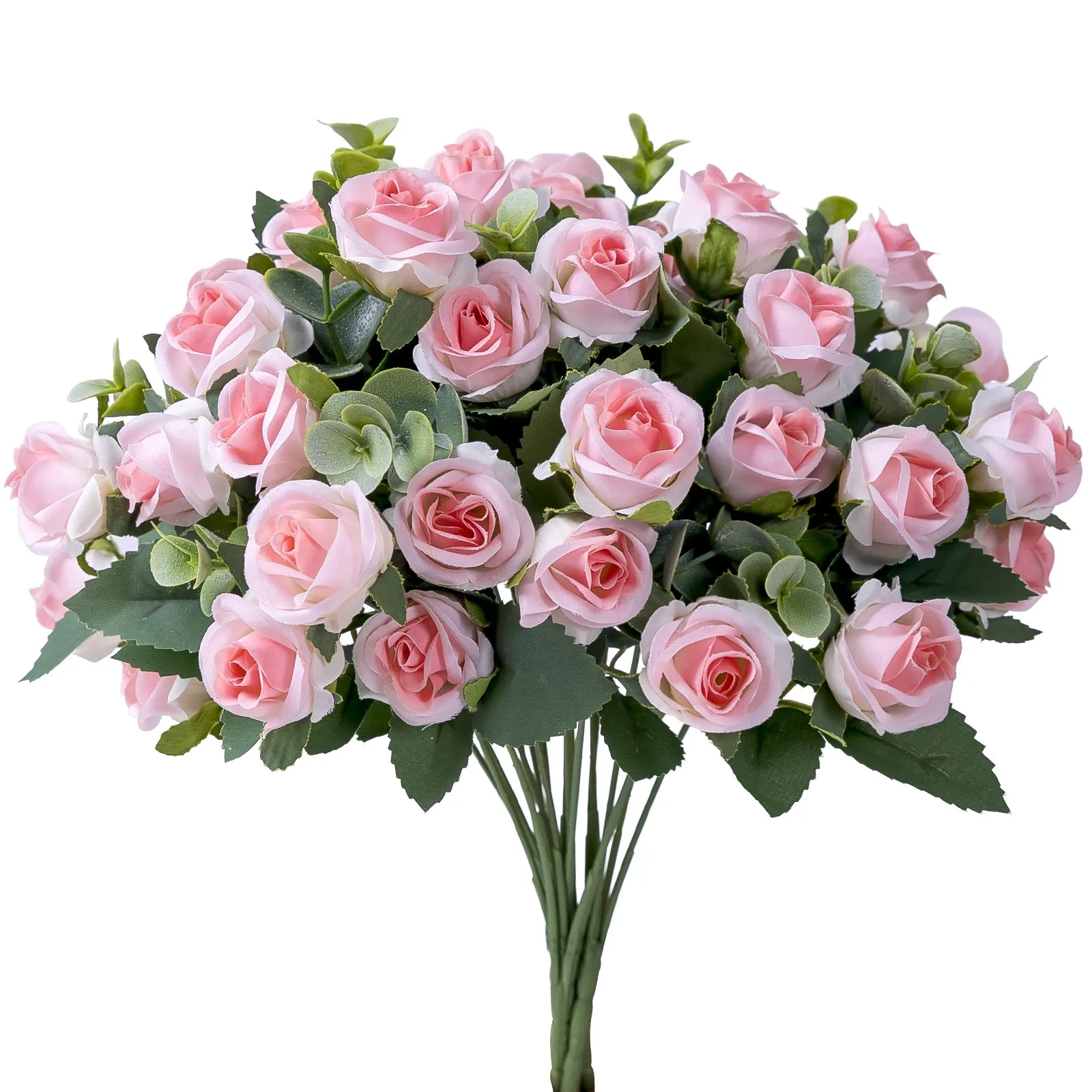 Rose Artificial Flowers Bouquet 30cm Fake Flower Home Room Table ...