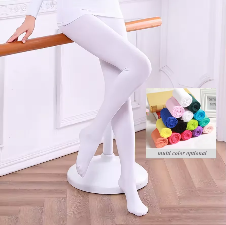Spring Autumn Candy Color Child Pantyhose Ballet Dance Tights for ...