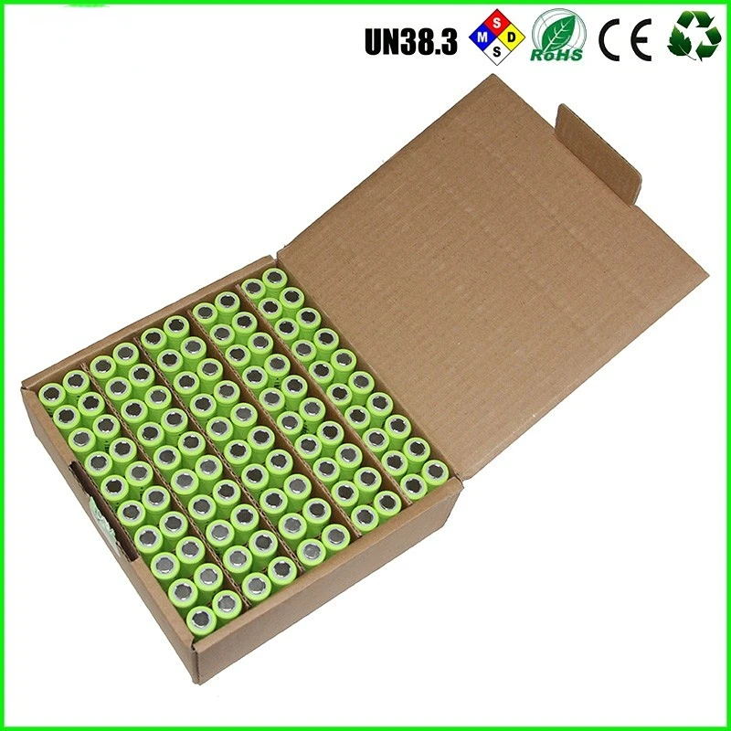 Original Lishen LR18650 SK 18650 2600mAh 13A 3.7v Rechargeable Flat Top ...