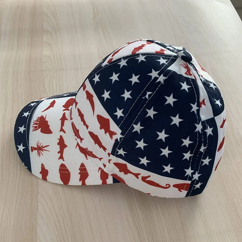 Baseball-Cap-USA-Flag-Snapback-Cap-Fashion-Unisex-Adjustable-Rap-Rock ...
