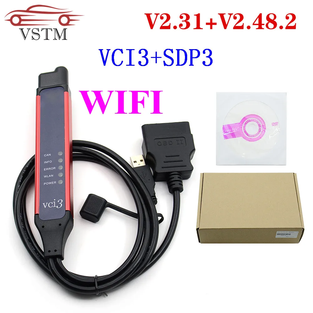 Escáner A + SDP3 VCI3 para Scania VCI3 OBDII, escáner de diagnóstico ...