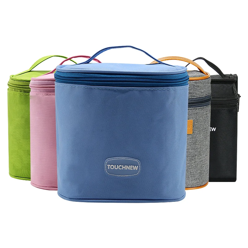 TOUCHNEW Grey Black Pink Canvas Zipper Marker Pen Handbag Bags Large ...