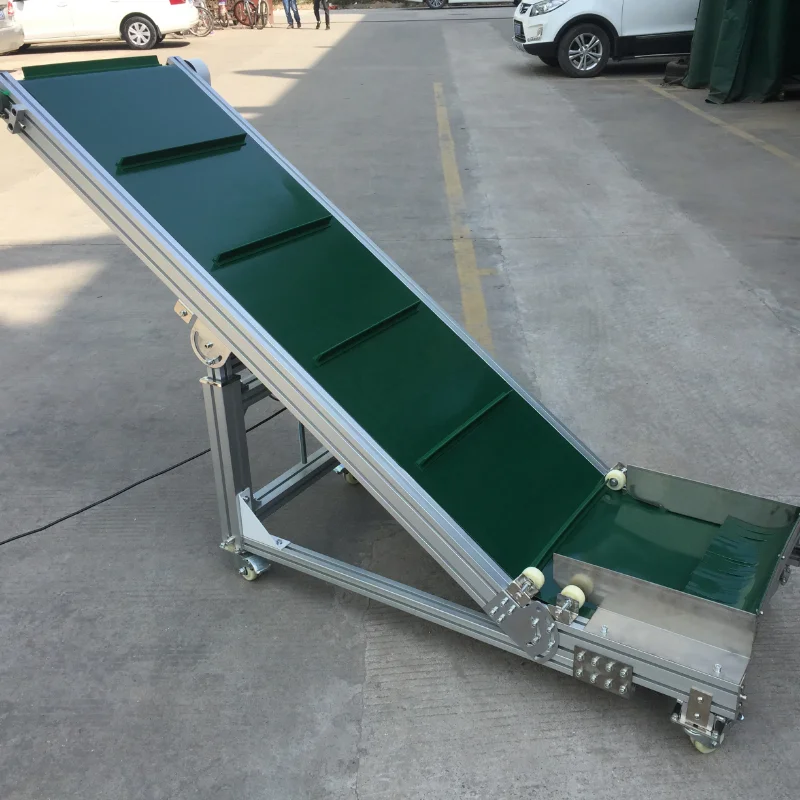 Customized-Small-Incline-Conveyor-Belt-Incline-Cleated-Hopper-Belt ...