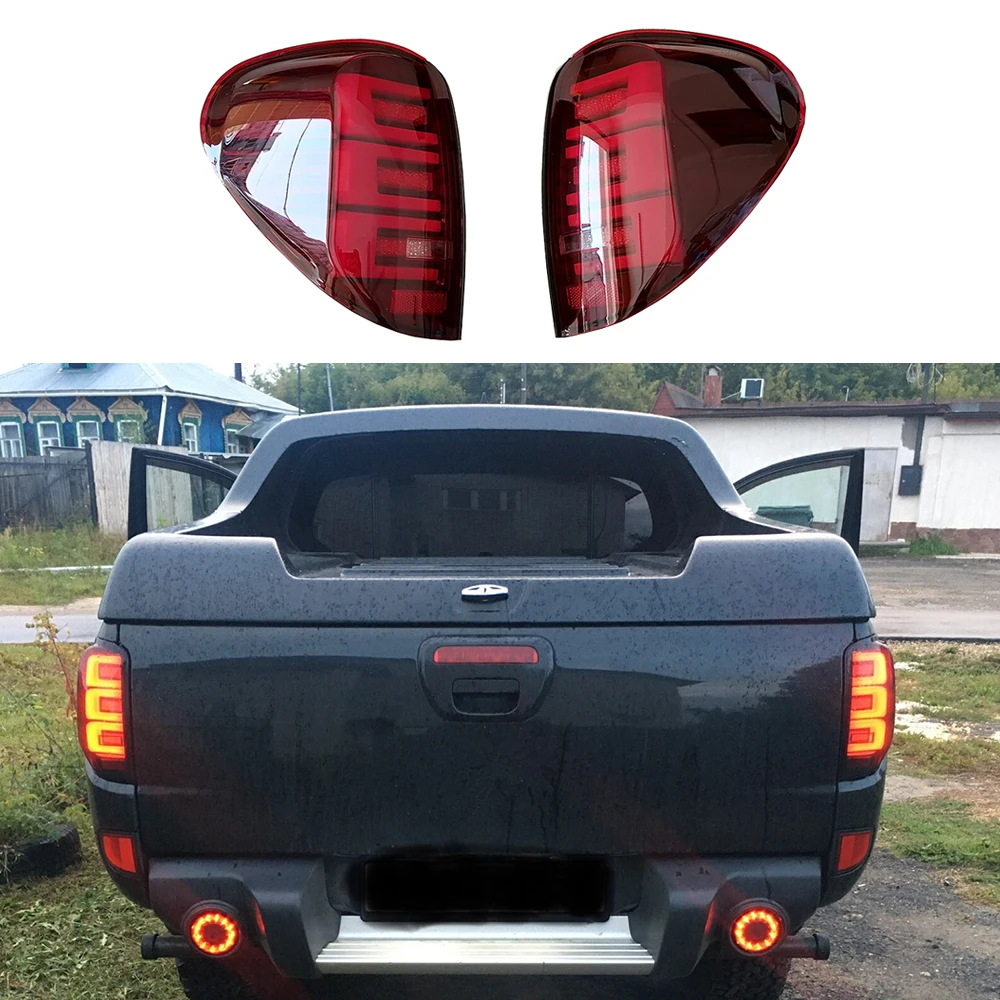 2Pcs-Vehicle-Exterior-LED-Rear-Tail-Light-Rear-Brake-Fog-Lamp-Turn ...