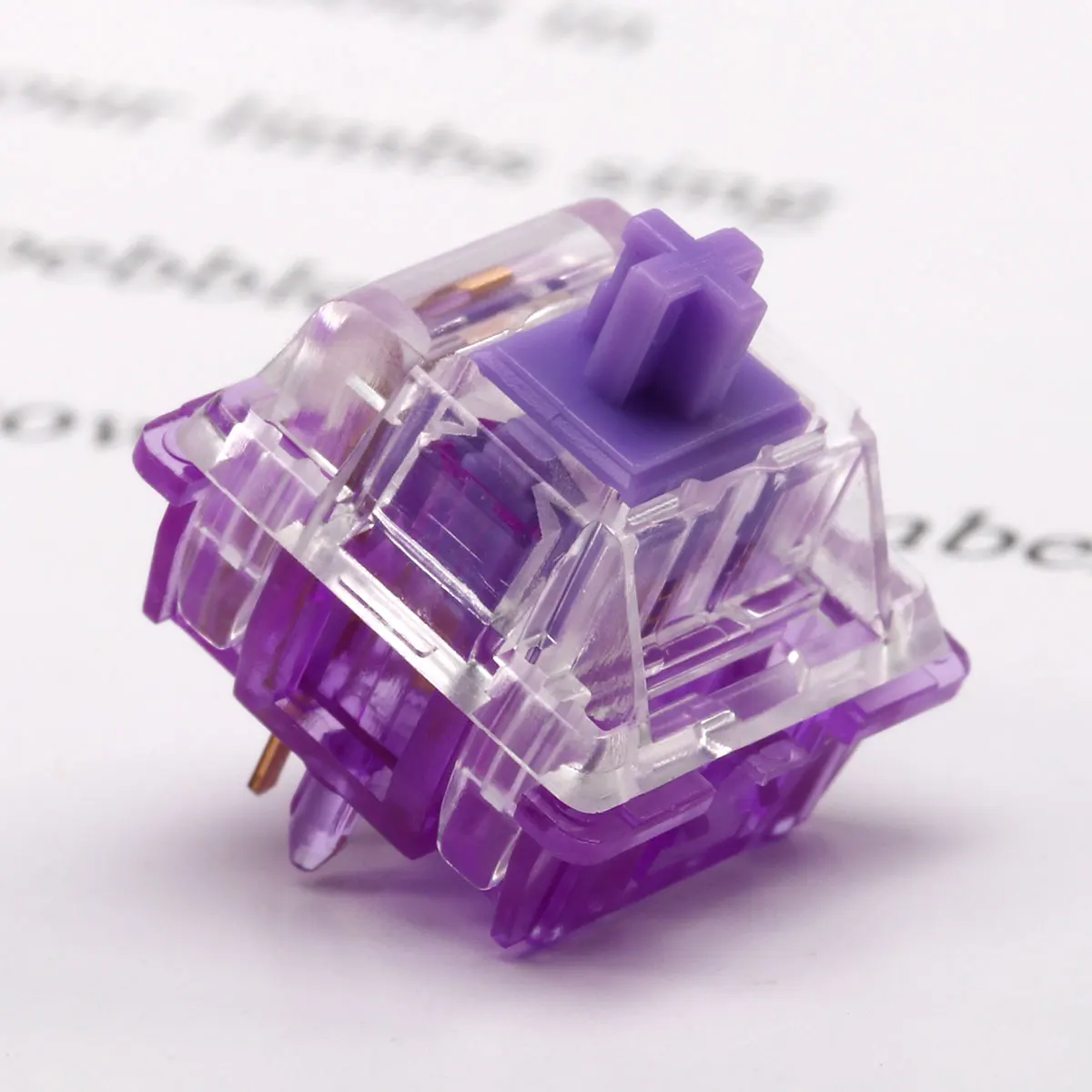 EG-Everglide-Switches-5pins-45g-Crystal-Purple-Switch-for-Mechanical ...