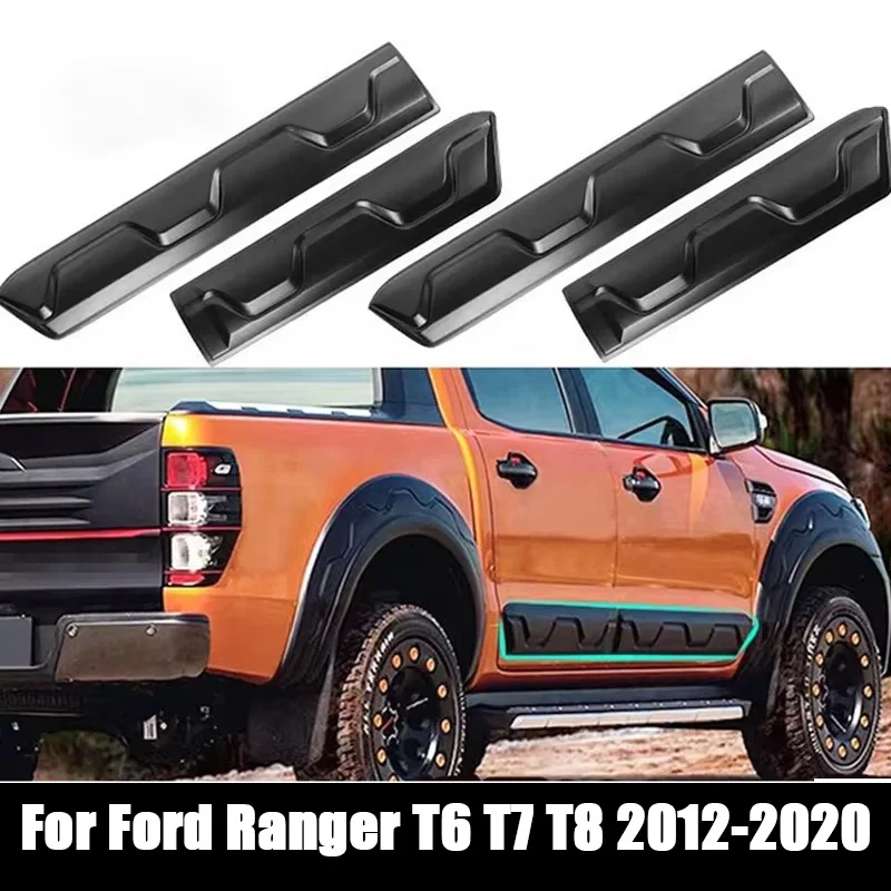 New Exterior Body Cladding Kits For Ford Ranger T6 T7 T8 XL XLT XLS MK2 ...