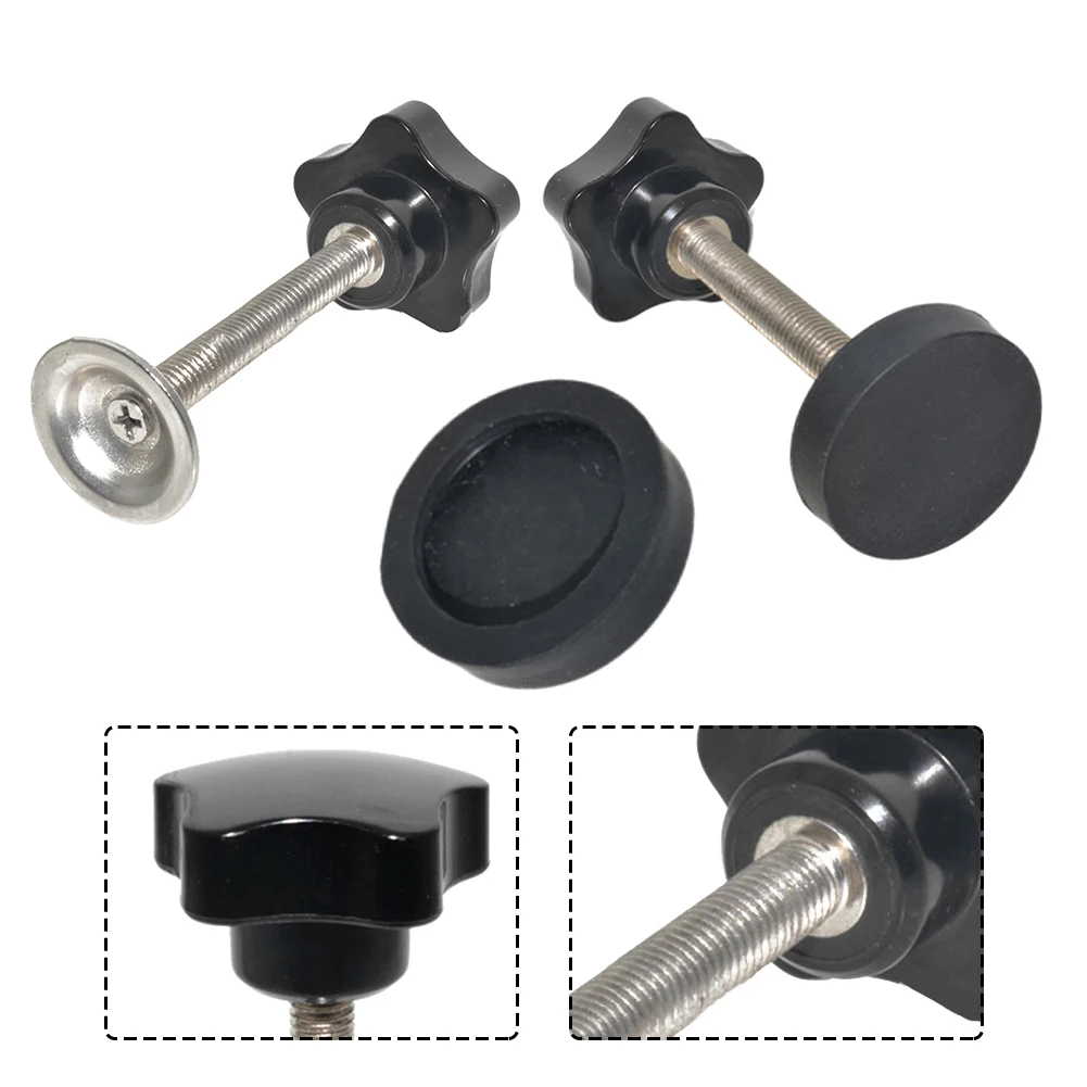 1-2pcs-Star-Knobs-Thread-Clamping-Knob-Screw-Hand-Tightening-Knob-Corrosion-Resistant-Five-Star ...
