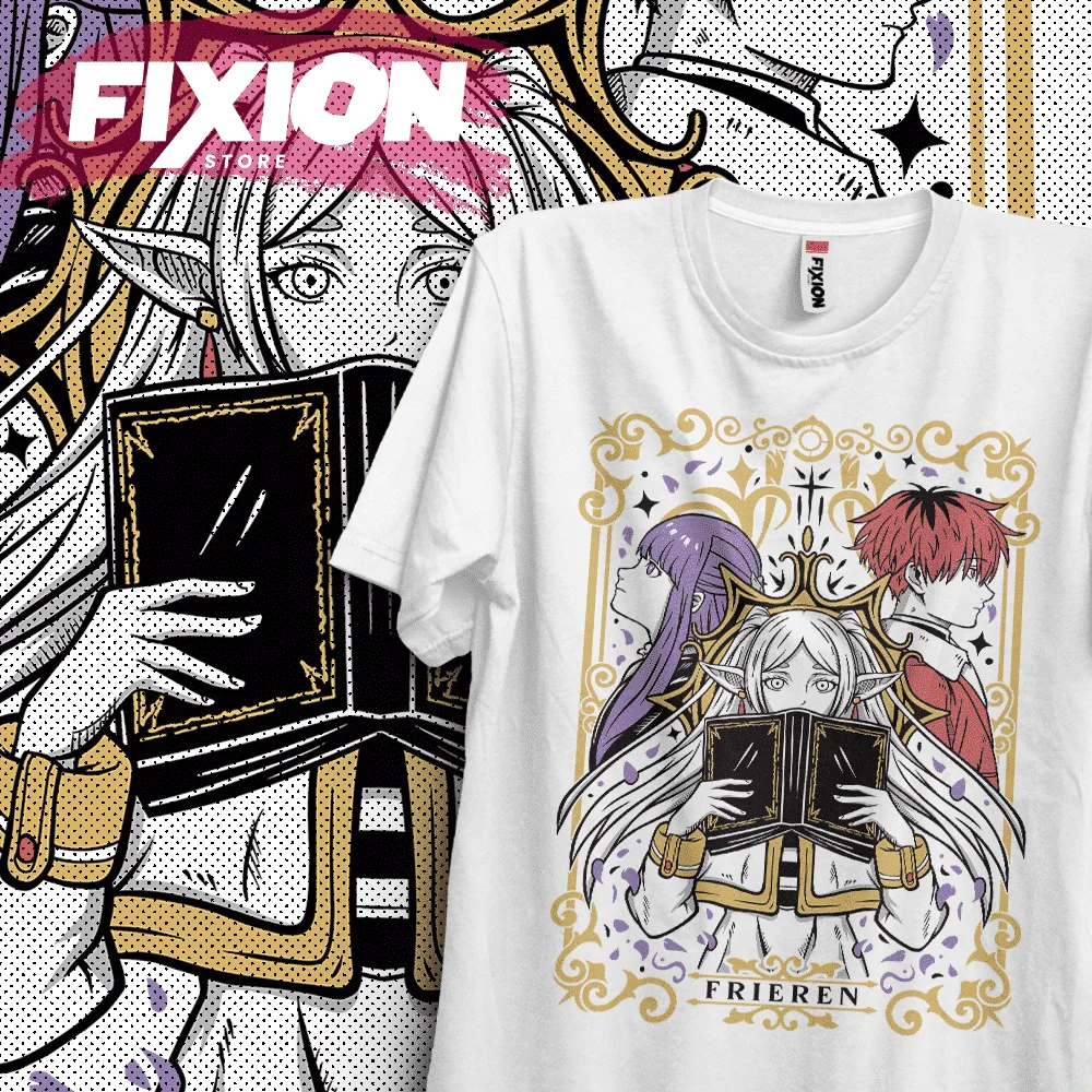 T-shirt For Anime Frieren [B] D#1 Mange Tee - AliExpress 200000345