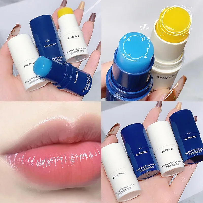 Lip-Balms-Moisturizing-Refreshing-Non-sticky-Anti-Cracked-Blue-White ...