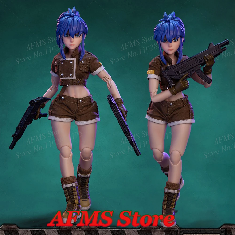 TUNSHI-STUDIO-1-12-Scale-Collectible-Figure-Metal-Slug-Leona-Heidern ...
