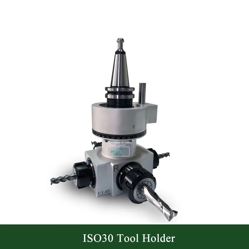 ISO30-90-degree-Four-head-Four-output-angle-head-ATC-Spindle-Tool ...