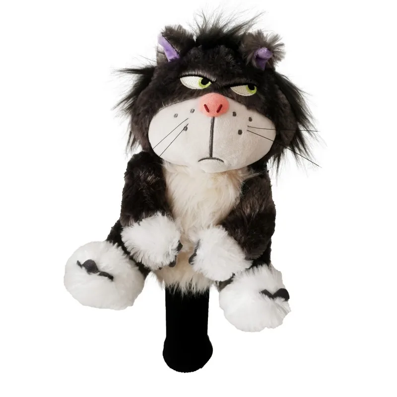 Cartoon-cat-golf-club-head-cover-driver-wood-hybrid-straight-putter ...