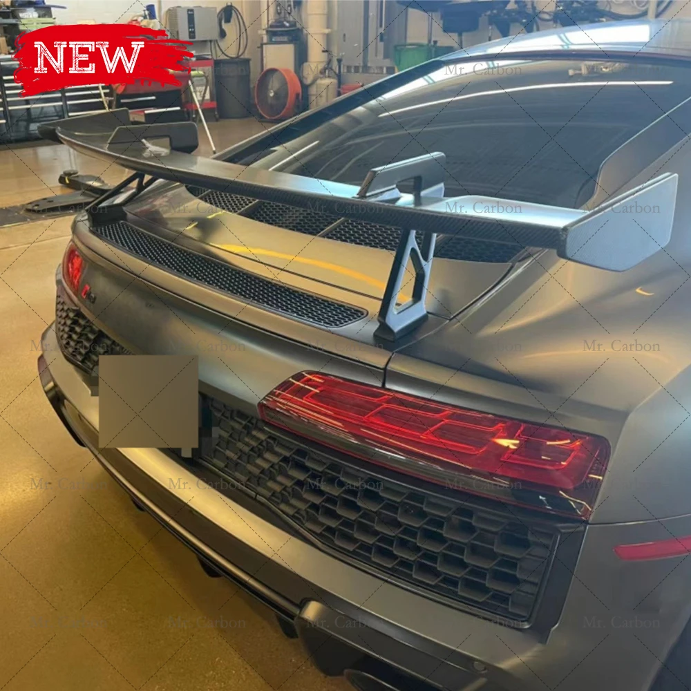 GT SPOILER FOR AUDI R8 V8 V10 4S MK2 SPORT WING BODY KIT TUNING PART ...