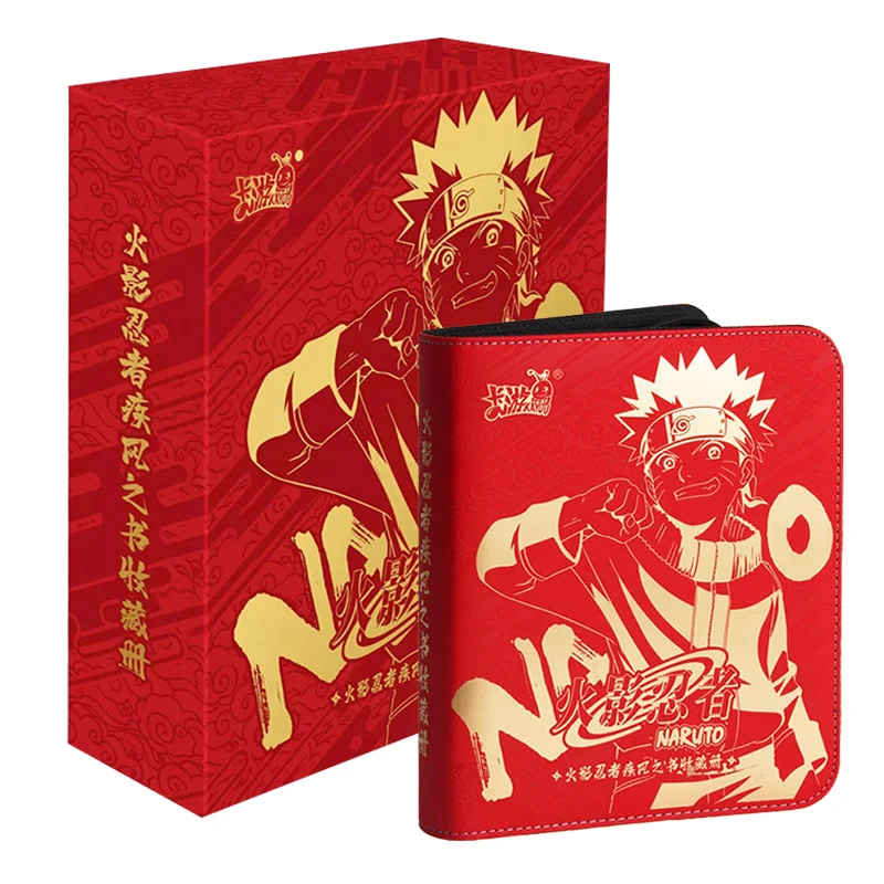 KAYOU-Genuine-Naruto-Binder-Leather-Collection-Book-Anime-Peripherals ...