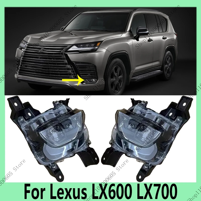 For Lexus LX600 LX700 Auto Parts Front Bumper Fog Light Assembly ...