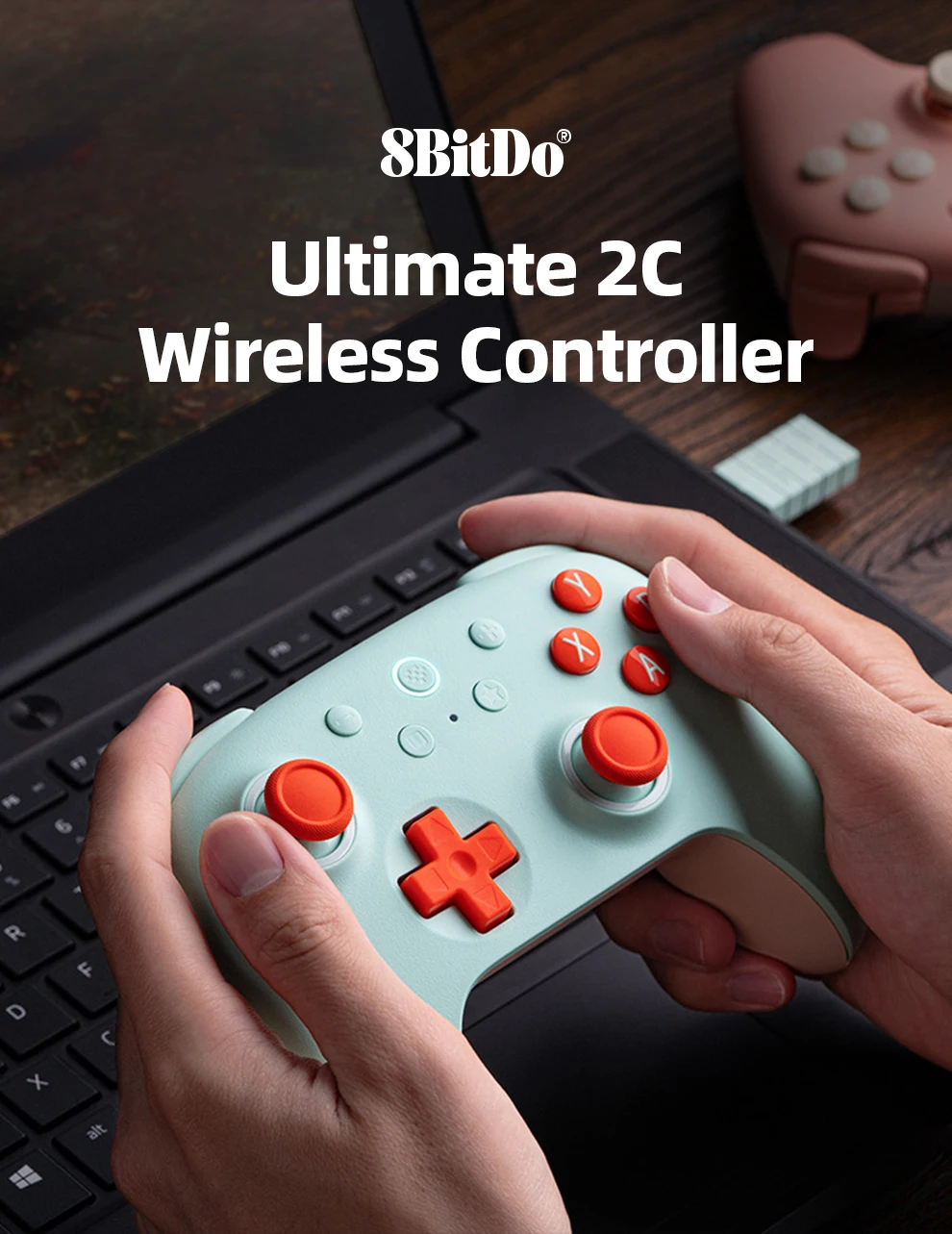 8BitDo-New-Ultimate-2C-Wireless-Gaming-Controller-for-PC-Windows-10-11 ...