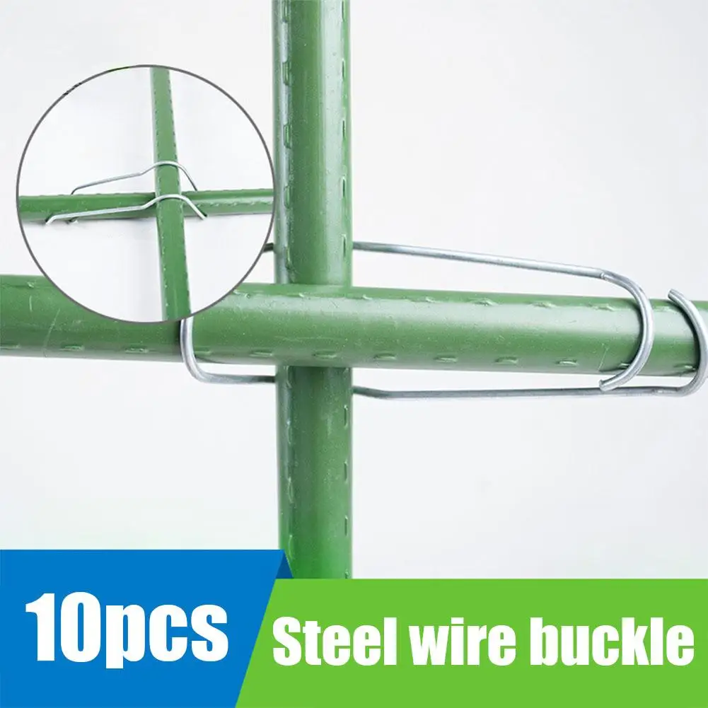10pcs-Plant-Trellis-Connecting-Buckles-Plant-Climbing-Pipe-Support ...