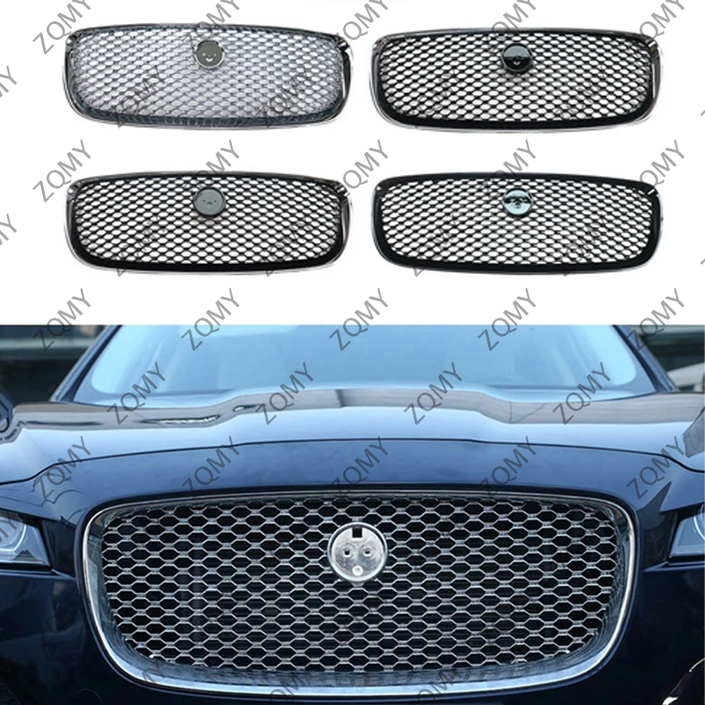 NO-LOGO-Car-Front-Grille-Upper-Radiator-Mesh-Grill-Exterior-Accessories ...