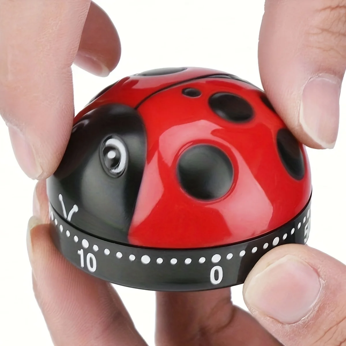 60-Minute Mechanical Kitchen Timer, Loud Bell Sound, No Batteries ...