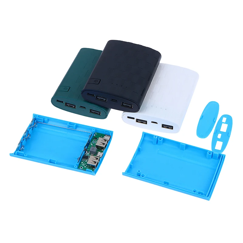 1pc-3-7V-3-Slots-18650-Battery-Box-Case-DIY-Power-Bank-Charger-Shell ...